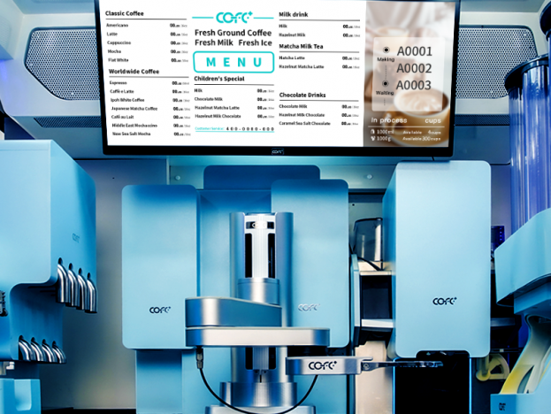 Cofe+ | robot barista cafe | robotic barista machine for sale