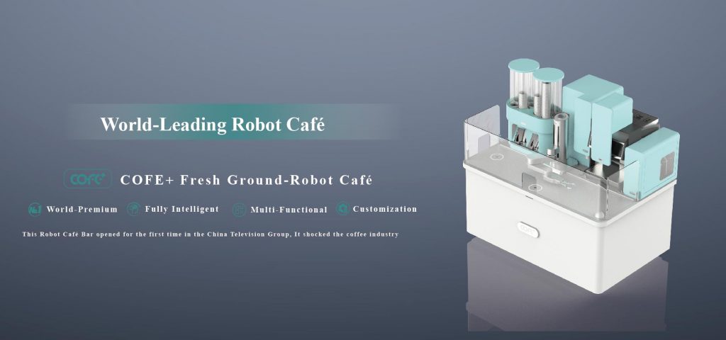 Cofe+ | robot barista cafe | robotic barista machine for sale